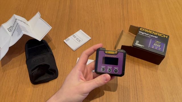 Цифровой уровень Ermenrich Verk LQ30 | Ermenrich – видео распаковки