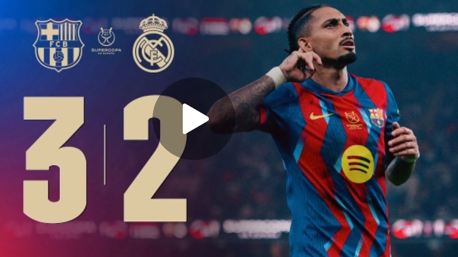 БАРСЕЛОНА - РЕАЛ МАДРИД. СУПЕР КУБОК 🔵🔴