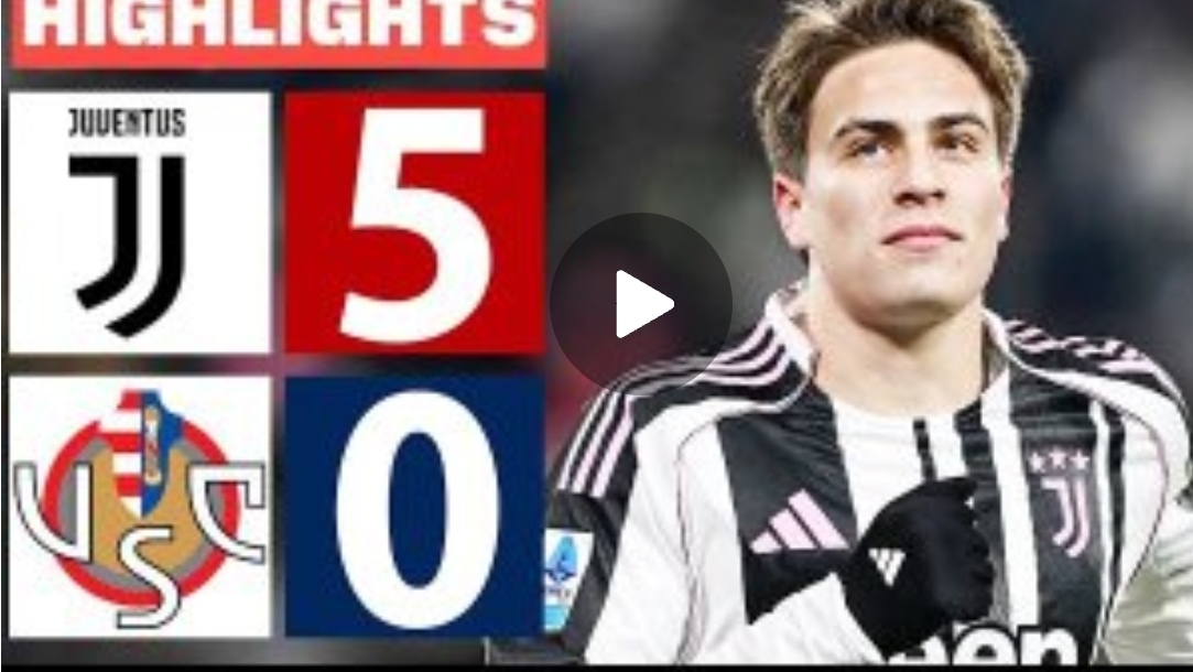 "Ювентус" - "Кремонезе" 5:0 - Все голы и главные события 2026 года 🔥