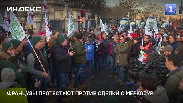 Французы протестуют против сделки с МЕРКОСУР