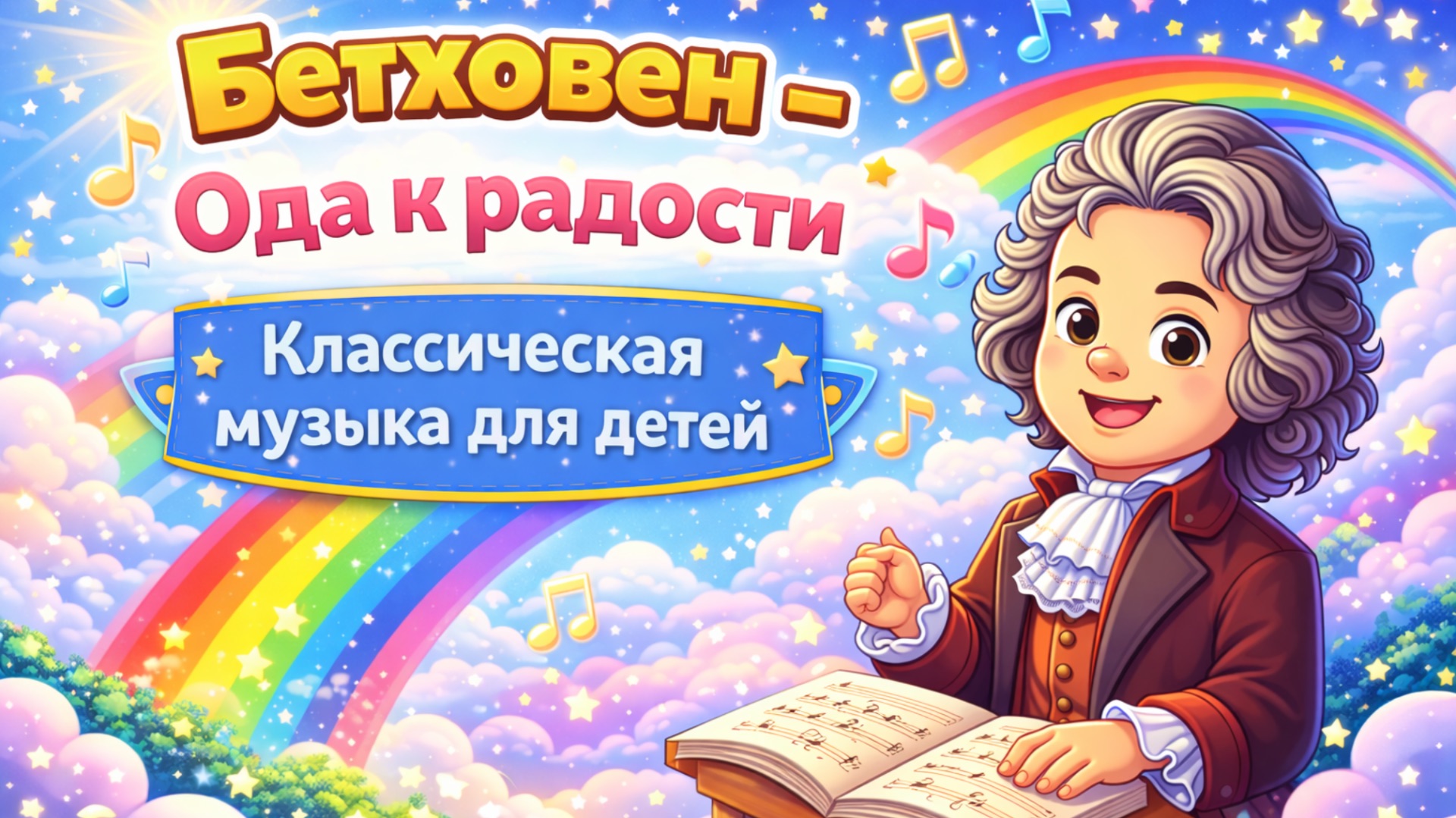 Бетховен – Ода к радости | Классическая музыка для детей