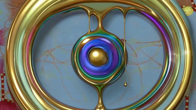 dreamina-2025-12-03-2627-Круглые объекты вращаются по часовой стр...