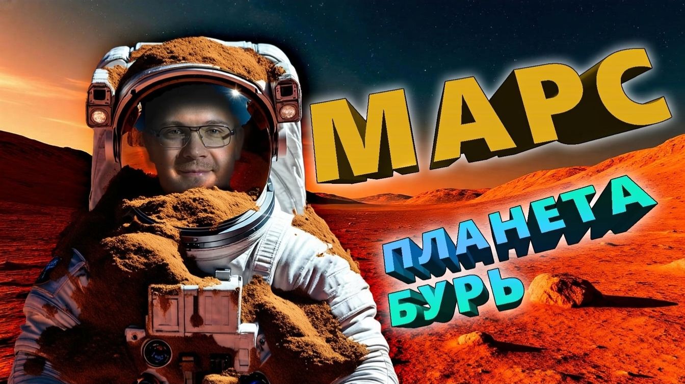 Марс. Самая изученная планета Солнечной системы.