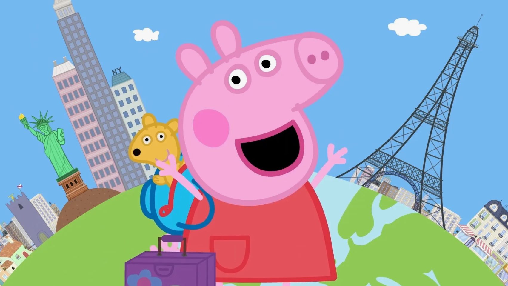 СВИНКА ПЕППА ПУТЕШЕСТВИЕ В ПАРИЖ PEPPA PIG GAMES