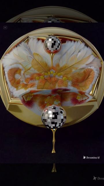 dreamina-2025-12-03-5605-Круглые объекты вращаются по часовой стр...