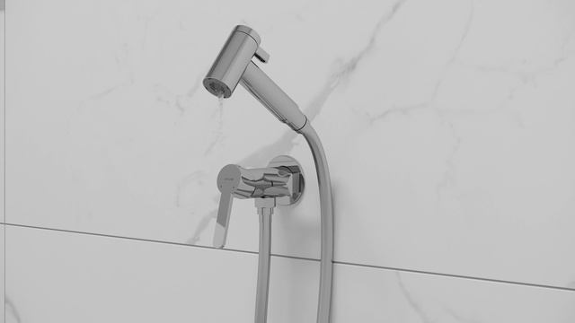 Смеситель с гигиеническим душем OLIVA хром, Арт. 68987