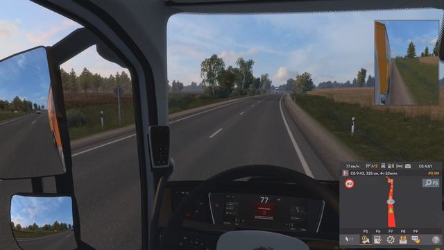 Рейс Уппсала - Вильнюс.Еuro Truck Simulator 2 # 15