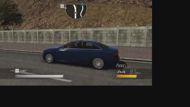 #driversanfrancisco Audi A4 2.0 TFSI довести скрытного клиента не удалось в супер легендарной игре