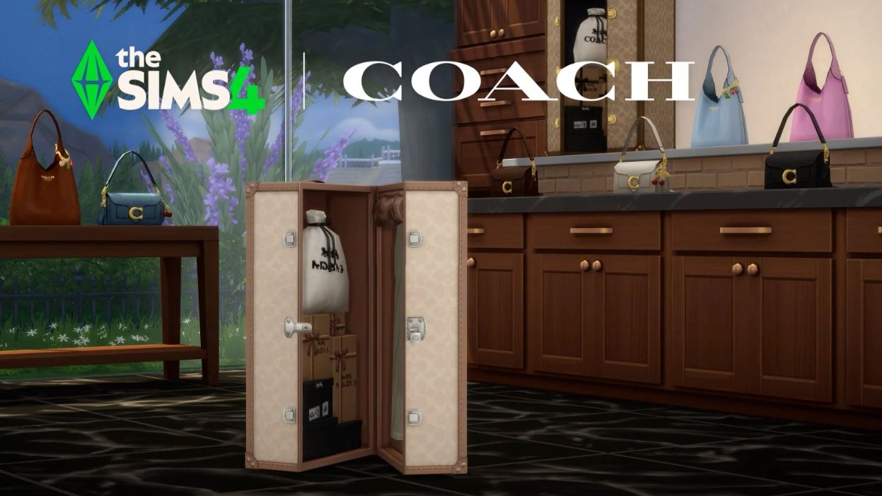 Трейлер бесплатной коллекции Sims 4 и Coach