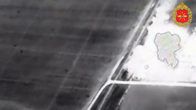 Кадры поражения места хранения и пункта управления БПЛА ВСУ