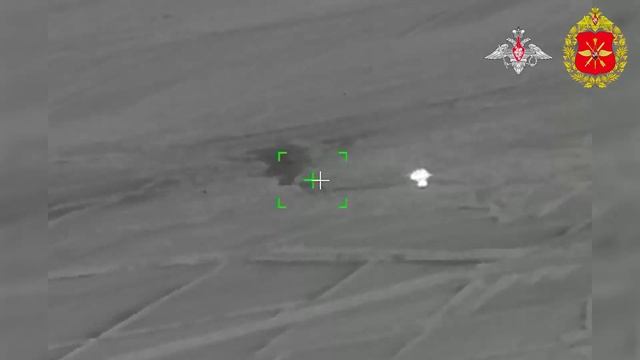 Боевая работа расчета БПЛА «Орлан-10» ГрВ «Центр»