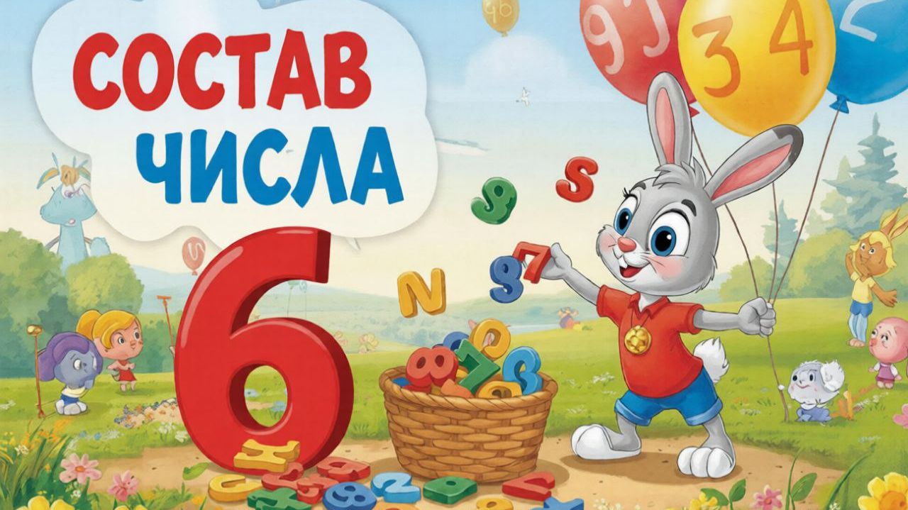 Состав числа 6