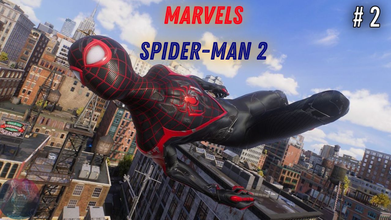 Marvels Spider-Man 2 - Зачищаем город от последствий с Песочным человеком (серия 2)