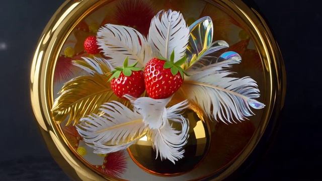 dreamina-2025-12-03-3961-Круглые объекты вращаются по часовой стр...