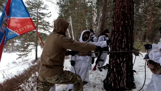 Сотрудники Управления Росгвардии по Иркутской обл. провели полевой выход