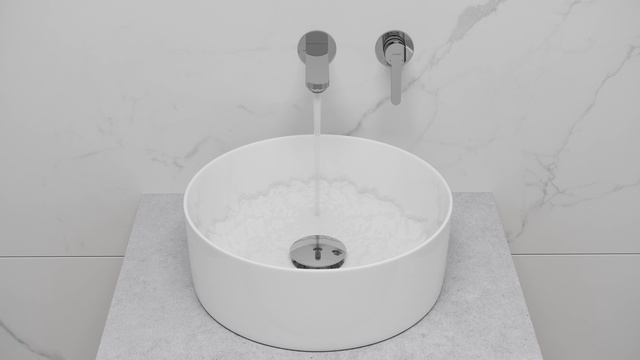 Смеситель для раковины OLIVA встраиваемый однорычажный хром, Арт. 68975