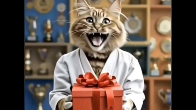 Наш спортивный кошак и ИИ