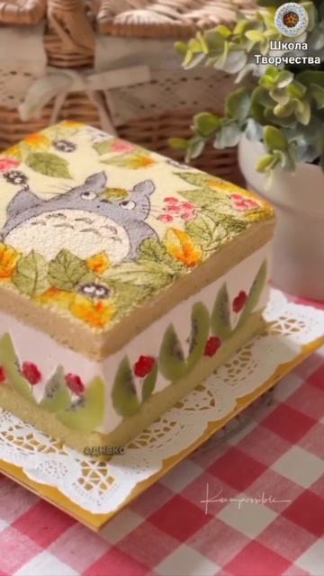 Реалистичные рисунки на сладостях