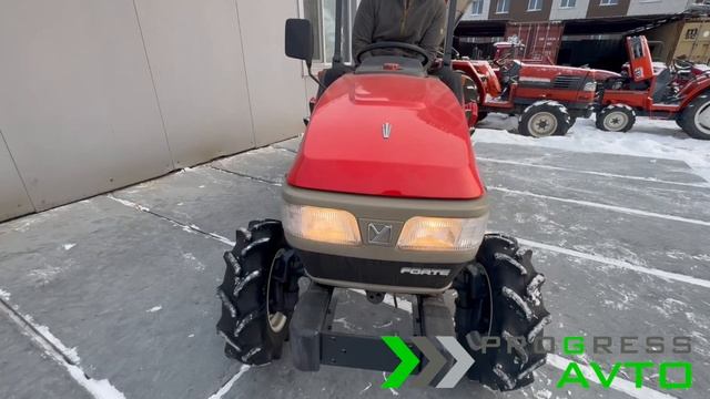 Yanmar F-190 минитрактор японский видеообзор