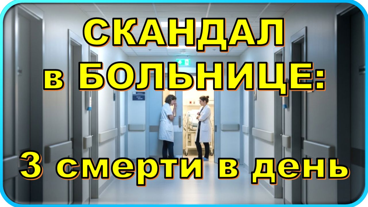 🔥 СРОЧНО: 😱 Скандал в новокузнецкой больнице: до трёх смертей в день 😱