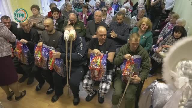 Члены общественного Совета навестили бойцов, которые проходят лечение в госпитале