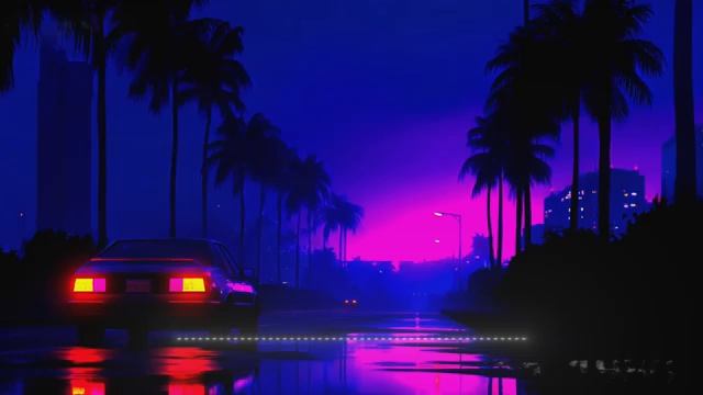 300 AM in 1980 Quiet City Soft Synthwave for Sleeping