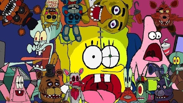 Губка Боб ПЯТЬ НОЧЕЙ В КРАСТИ КРАБ (Полнометражка)