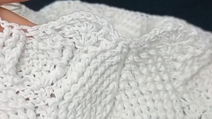 Вязание крючком салфетки Эфир. Часть 32. Ряд 38