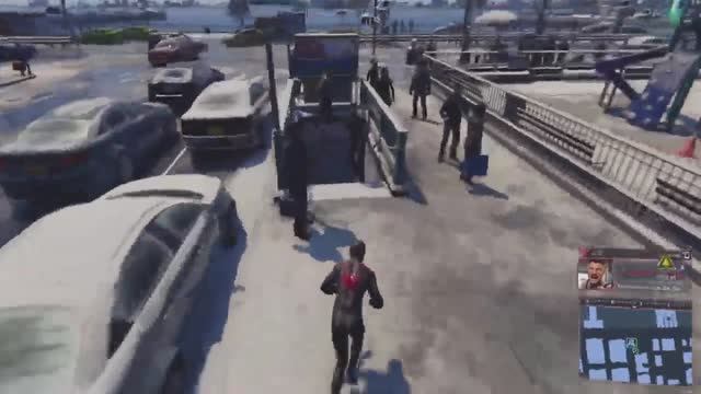 MARVEL Человек-Паук Майлз Моралес НПС по воздуху ходит