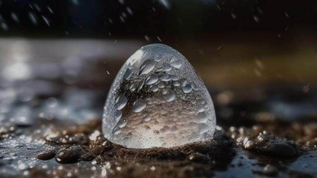 Град размером с теннисный мяч