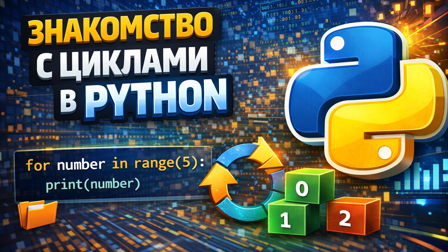 Знакомство с циклами