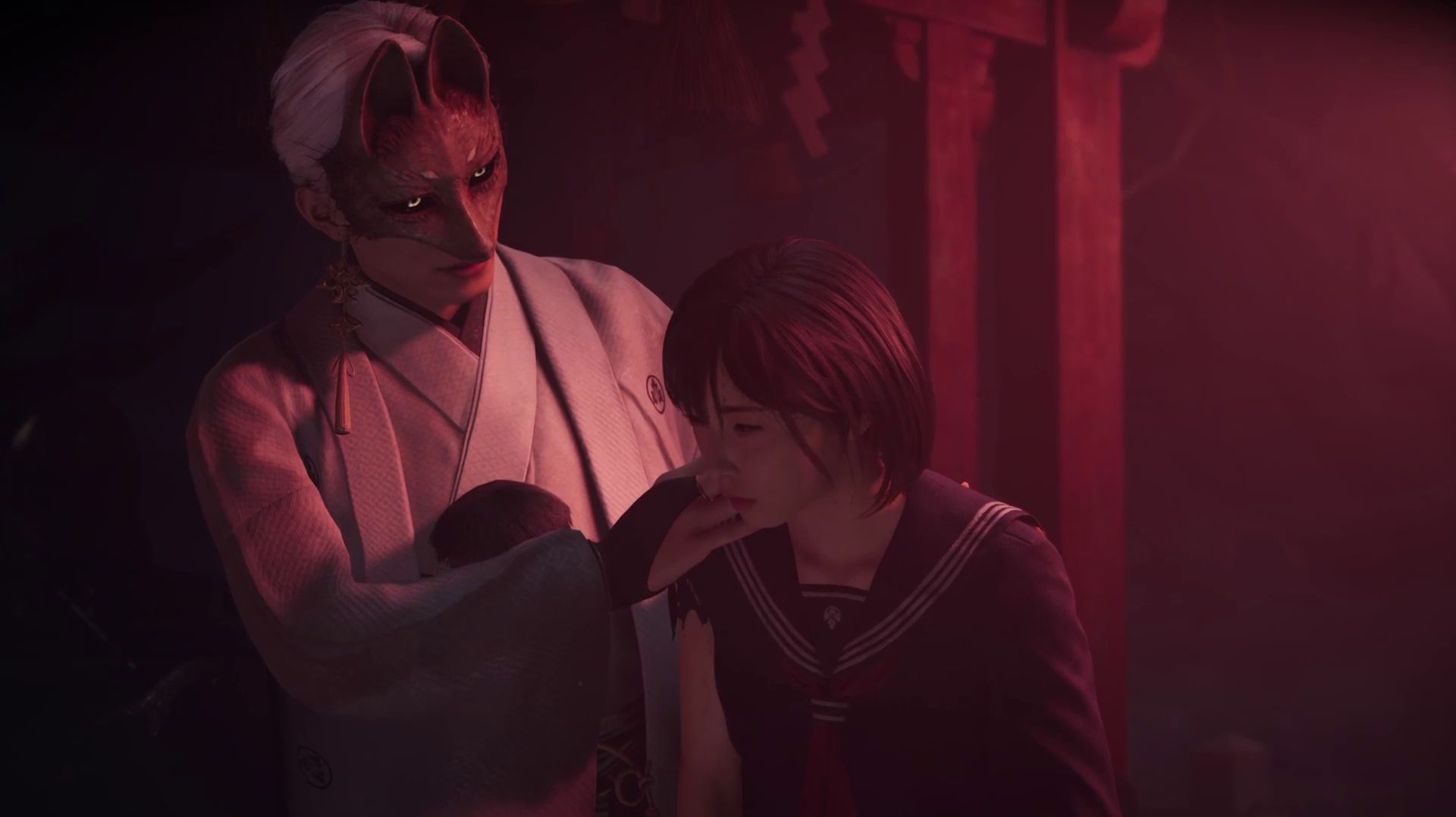 Лисомасочный хитрец пытается заботиться, а мы раскидываем монстров - Silent Hill f - ep14