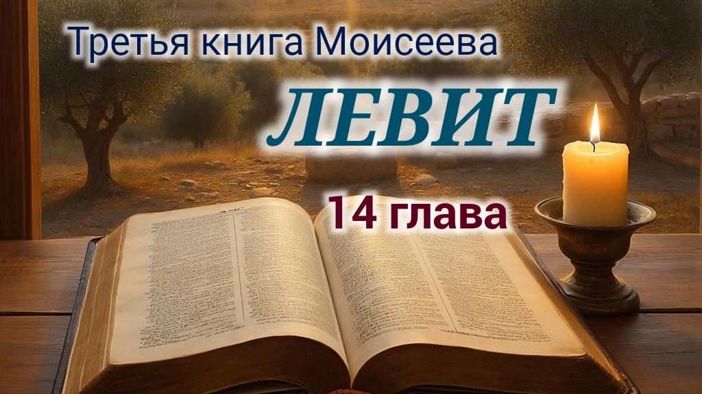 Левит - 14 глава. Аудио Библия.