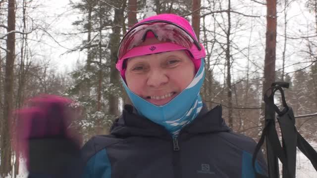 Парк Александрия лыжня