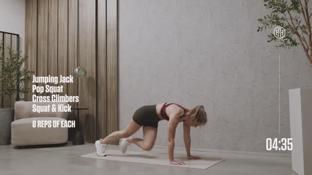 5 min Cardio AMRAP - Heather Robertson