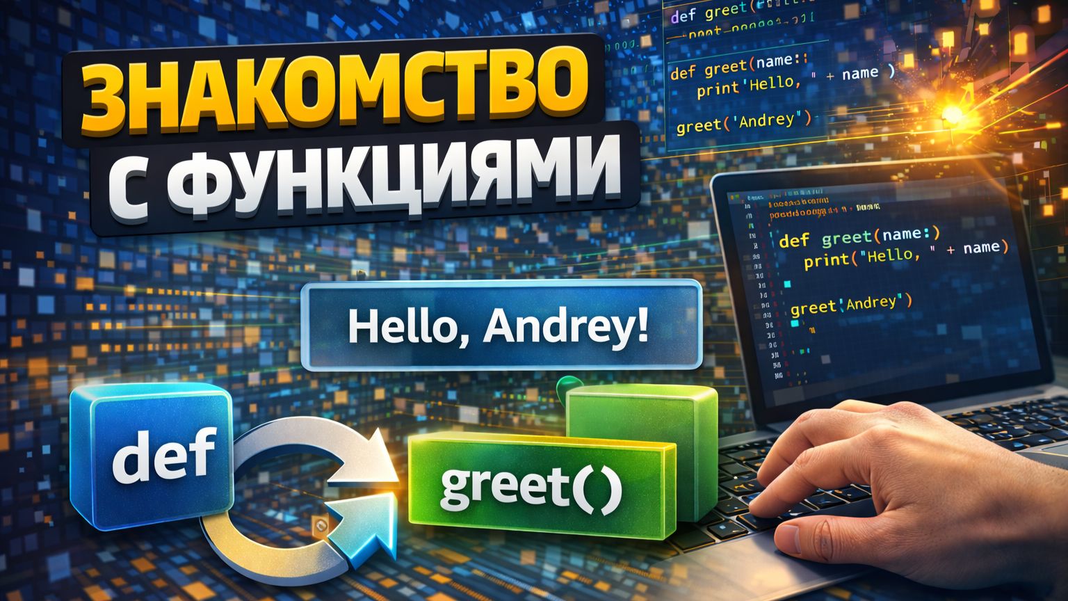 Знакомство с функциями