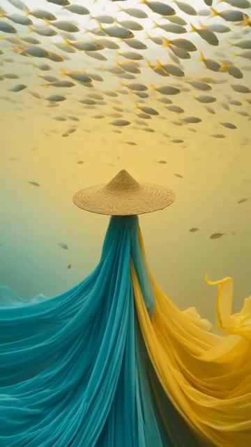 Жёлто-синее