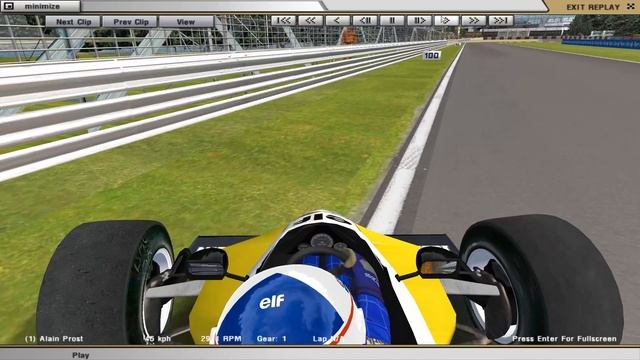 rFactor 1. Canada GP 1982 highlights. My 6 win in carier