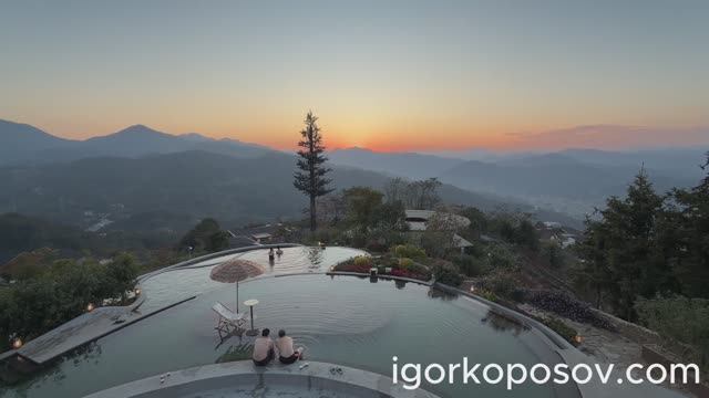 Аньси #3 Anxi 01.2026  Курорт с горячими источниками Циншуйянь QingShuiYan Hot Spring Resort 清水岩温泉度