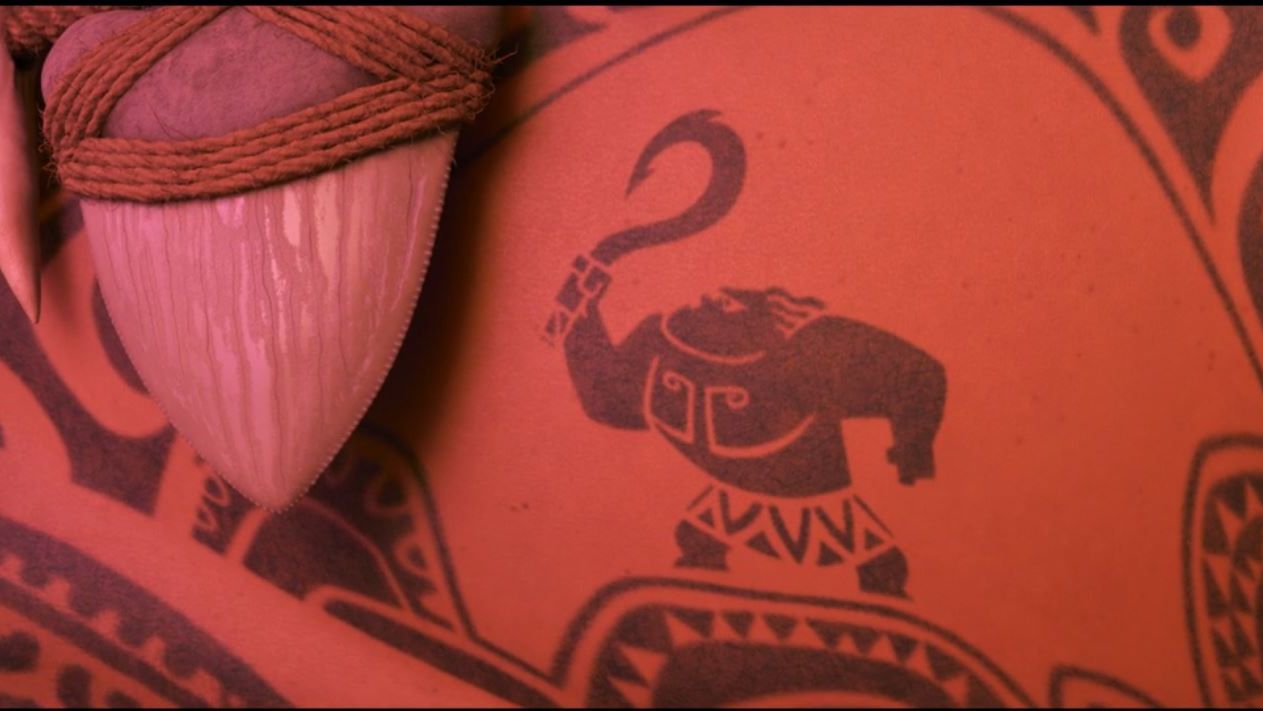 Как создавалась МОАНА-3. Мультфильм "Как появились татуировки у Мауи"