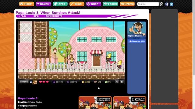 Папа Луи 3 Атака Мороженого #1