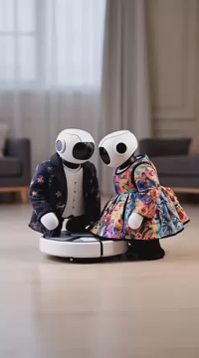 Топ русский прикол - Смешные видео - Робот - танцор  нашел свою любовь.