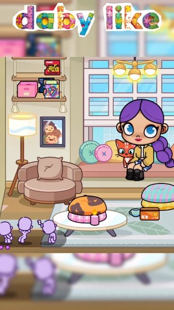 Шортс 16 - Аватар ворлд 9 / Shorts 16 - Avatar world live 9 #роблокс #токабока #аватарворлд