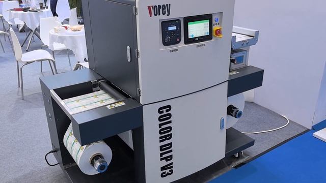 Принтер для печати этикеток от Vorey V3 — цифровой рулонный принтер с резаком для печати этикеток