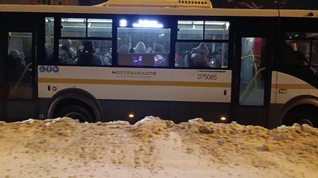 PAZ VECTOR NEXT на 10 маршруте в г.Звенигород