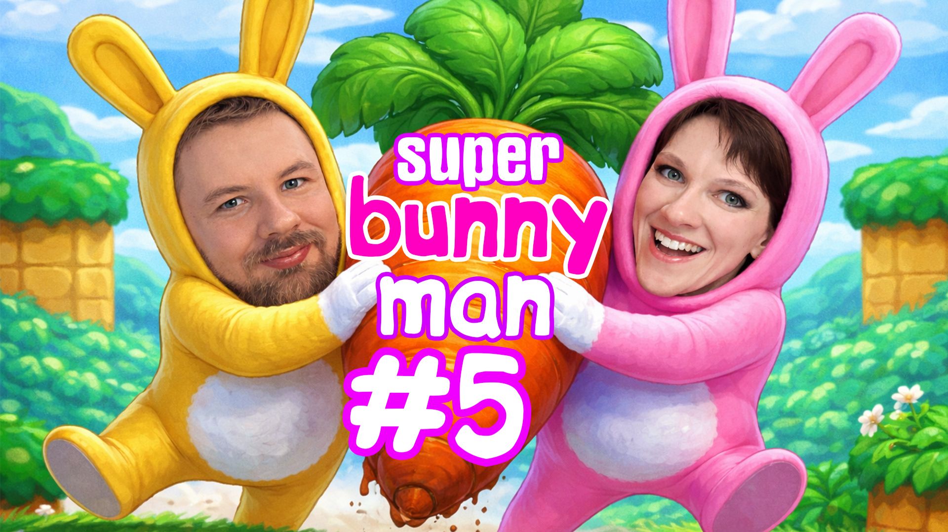 Super Bunny Man #5 — Зимние кролики | Кооп: Зусис и Оптимистика