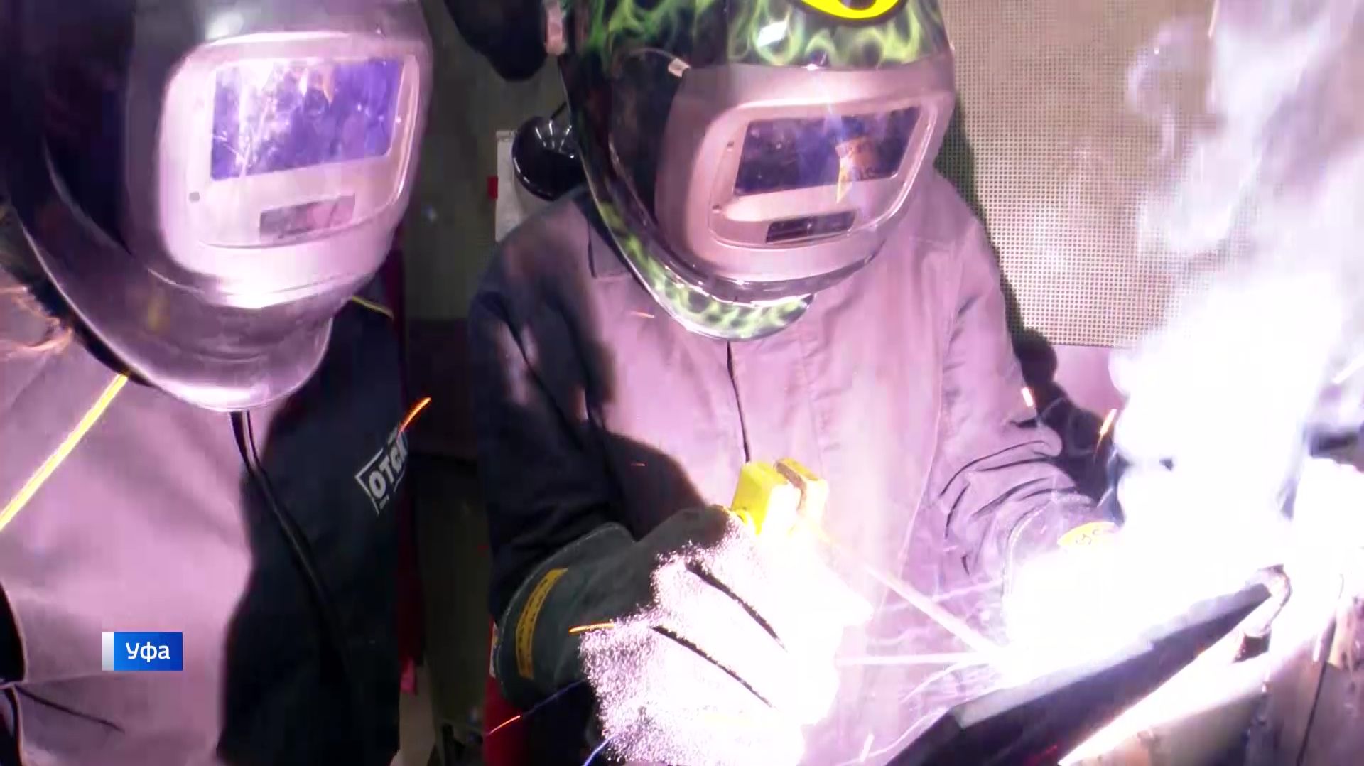 Из повара в сварщика: уфимка Валерия Галямова помогает родному вузу варить печки на СВО