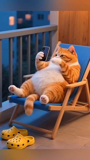 Рыжий котик из нейросети