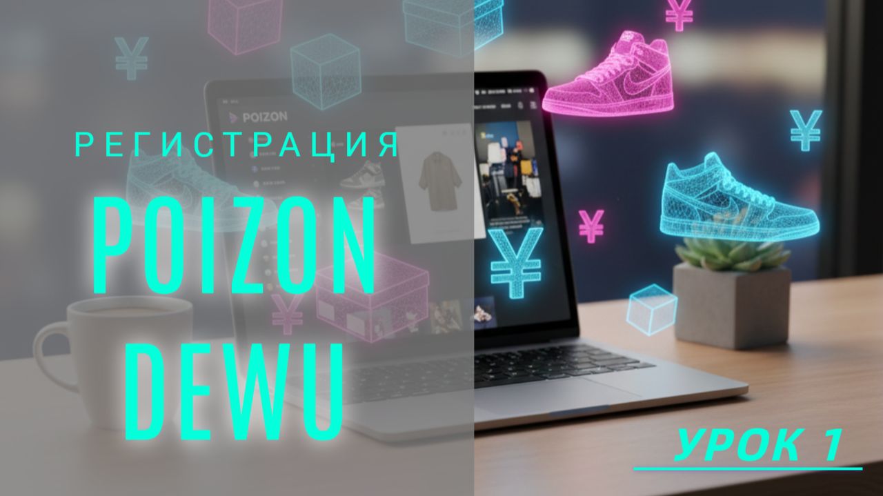 Регистрация на Poizon (Dewu оригинальный китайский)