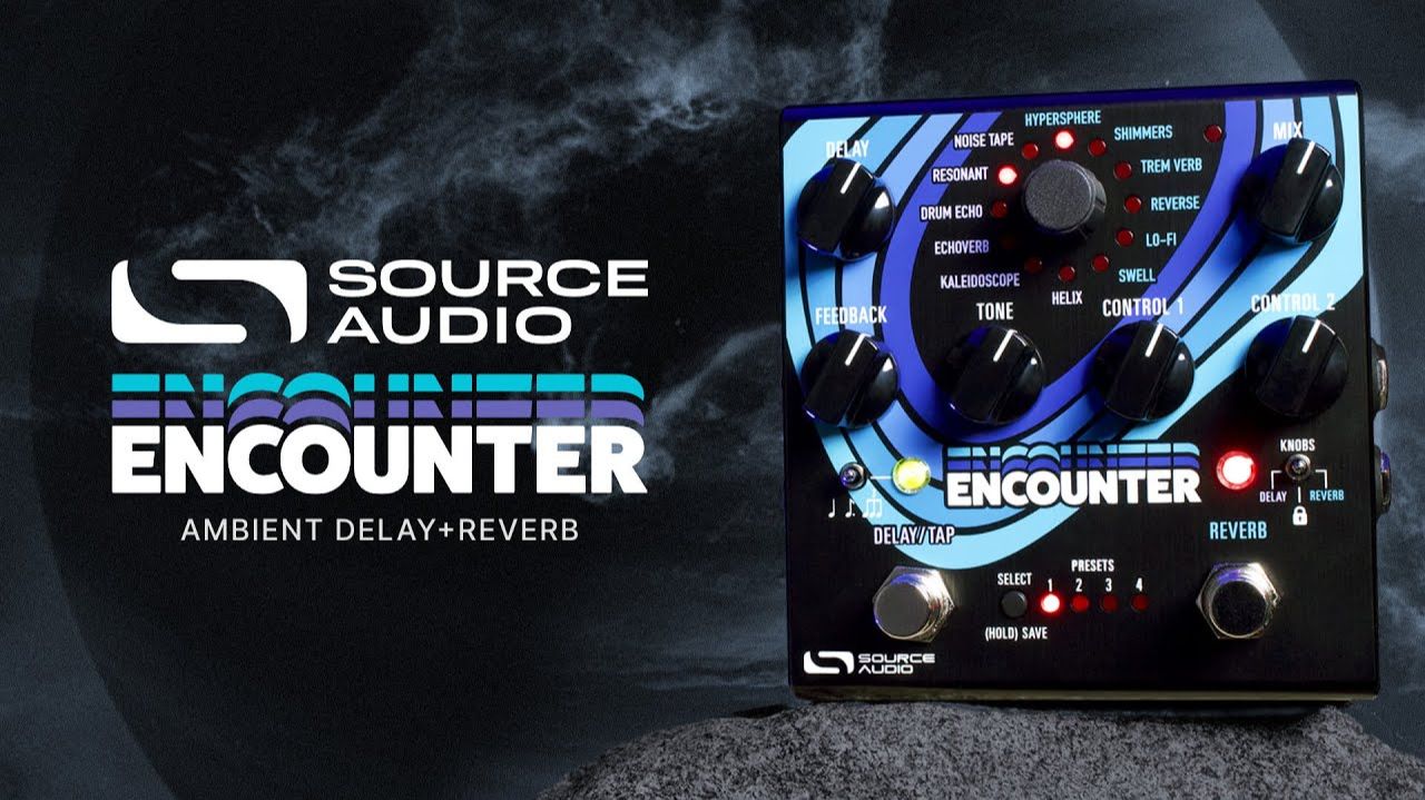 Source Audio Encounter: Ambient Delay and Reverb (No Talking)